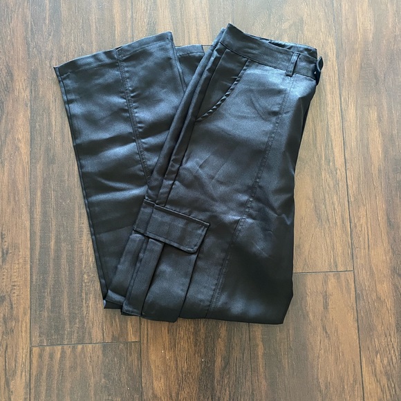 Pants & Jumpsuits | Missy Empire Black Cargo Pants | Poshmark
